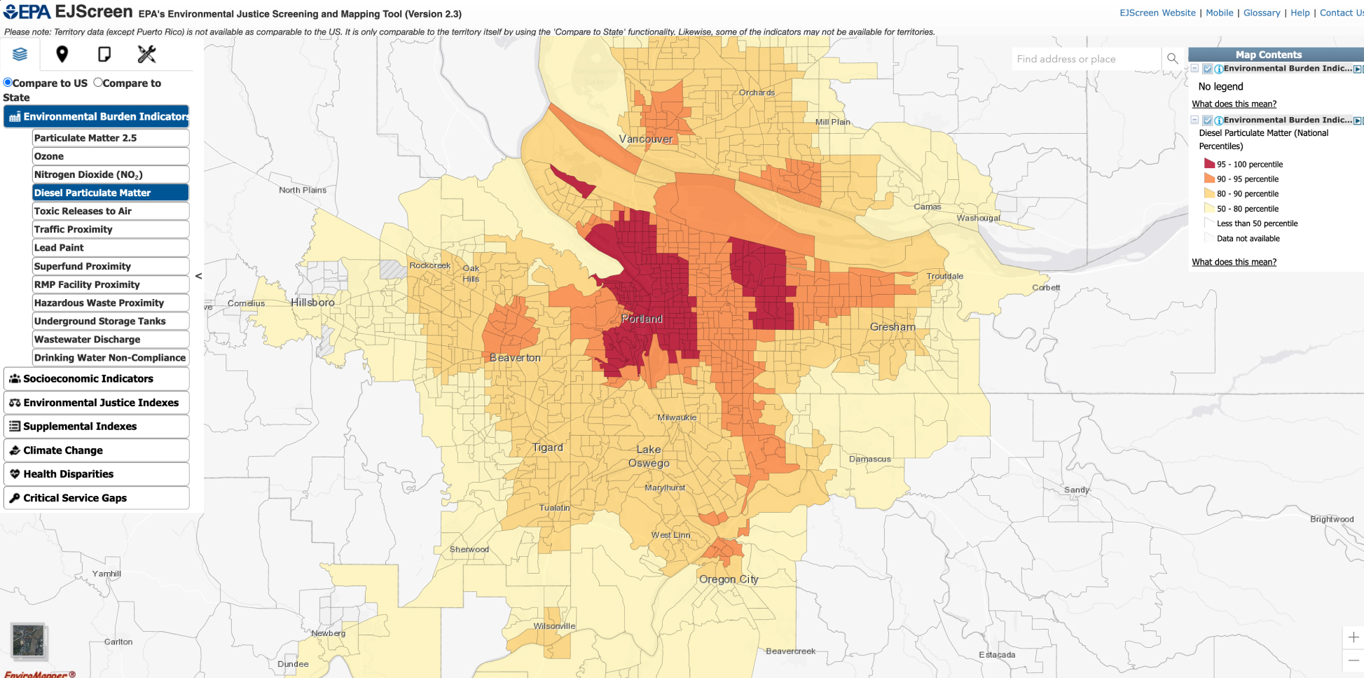 EJScreen - Clear Collaborative