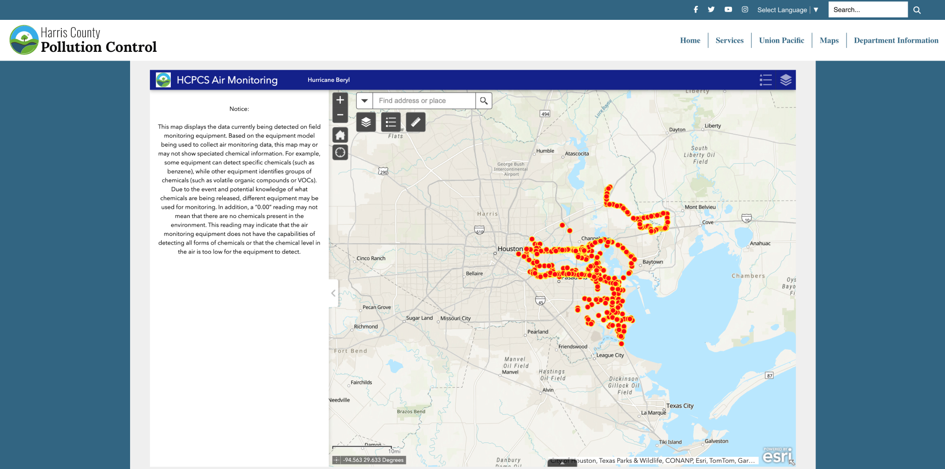 Harris County Mobile Air Monitoring - Clear Collaborative
