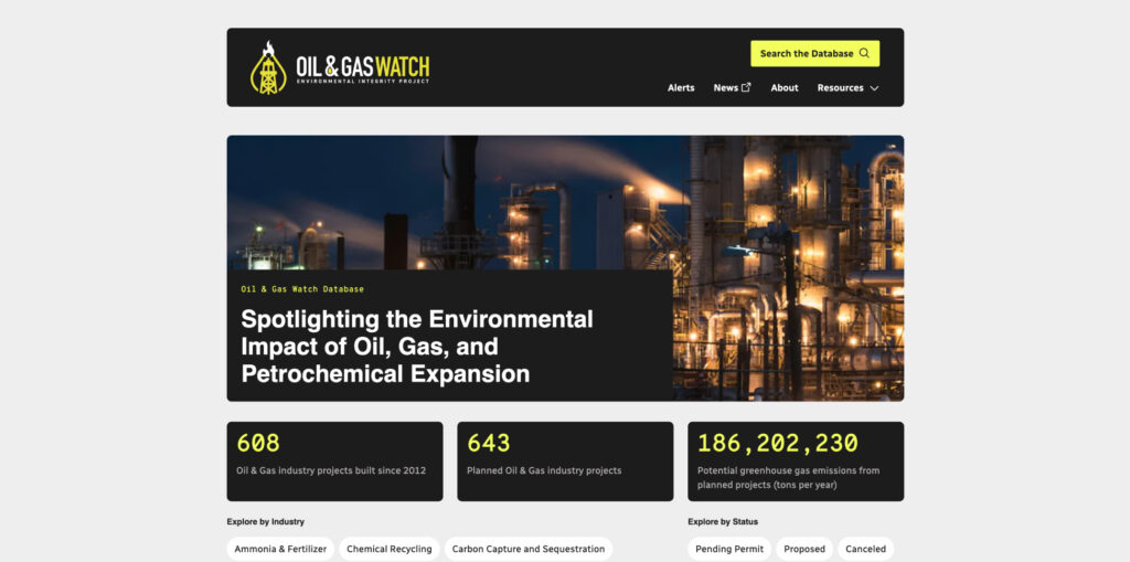 Oil and Gas Watch - Clear Collaborative